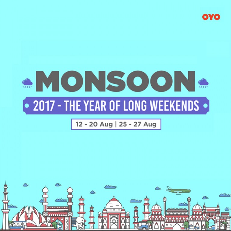 Weekend Getaways for Monsoon 2017 – OYO Hotels: Travel Blog
